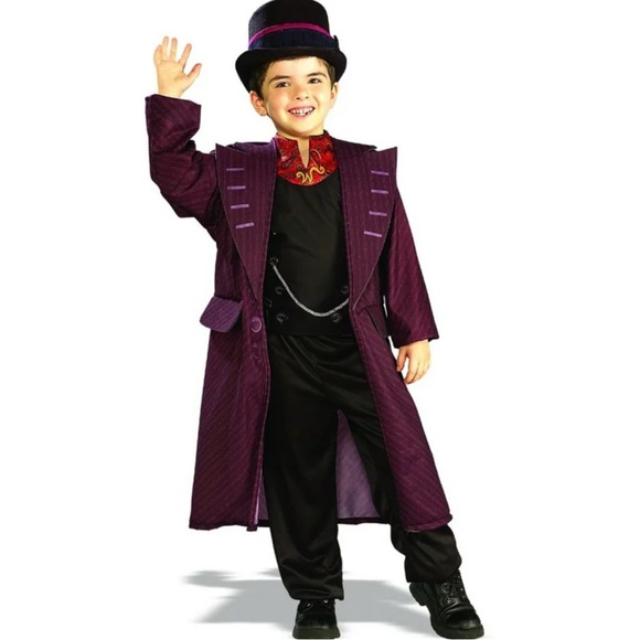 Halloween Costumes | Costumes | Kids Willy Wonkasize L Brown Rubies ...
